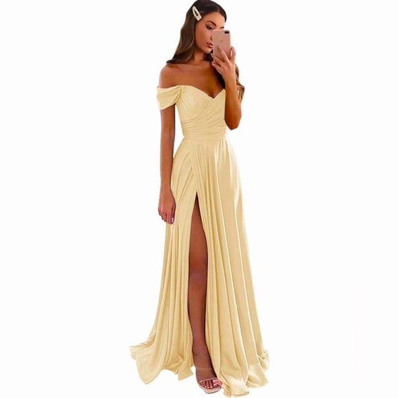 godcun | Dresses | Champagne Godun Gown | Poshmark